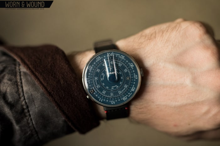 Worn & Wound - First Look: The Klokers Klok-01 in Midnight Blue and ...