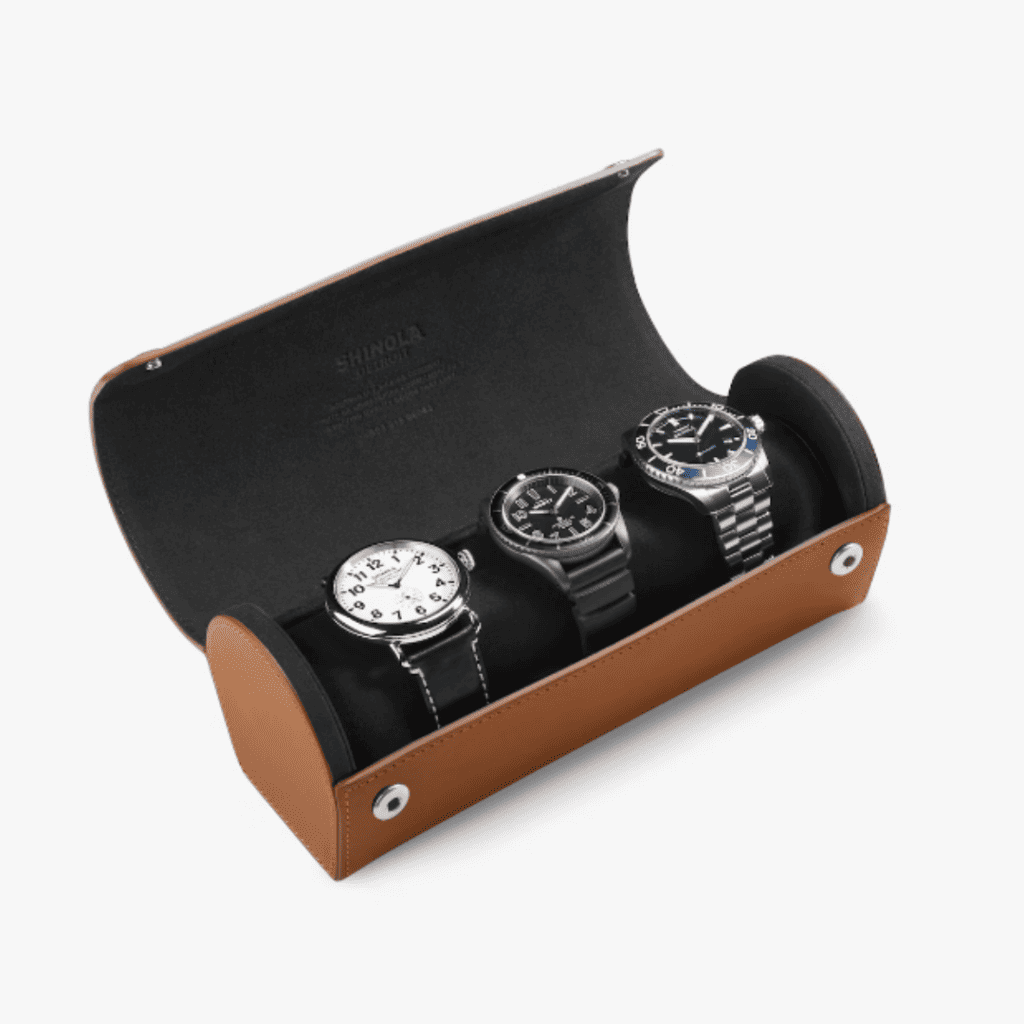 Get Snappy Storage with the Multi Watch Case from Shinola - Worn & Wound