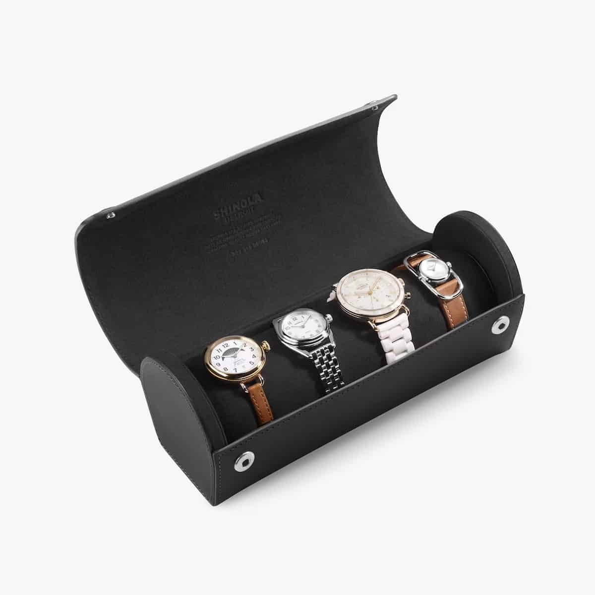 Get Snappy Storage with the Multi Watch Case from Shinola - Worn & Wound