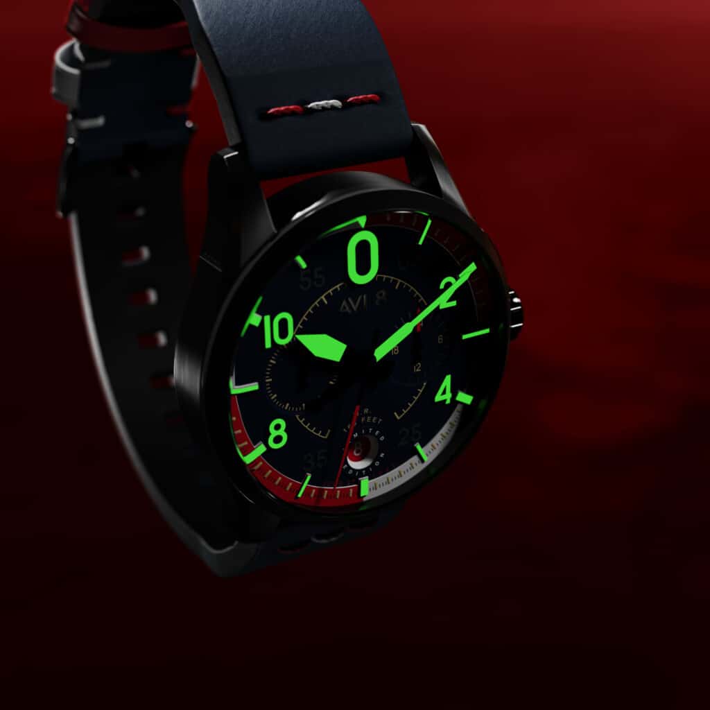 Honor Legacy with the Spitfire P8331 Laguna Chronograph LE From AVI-8 ...